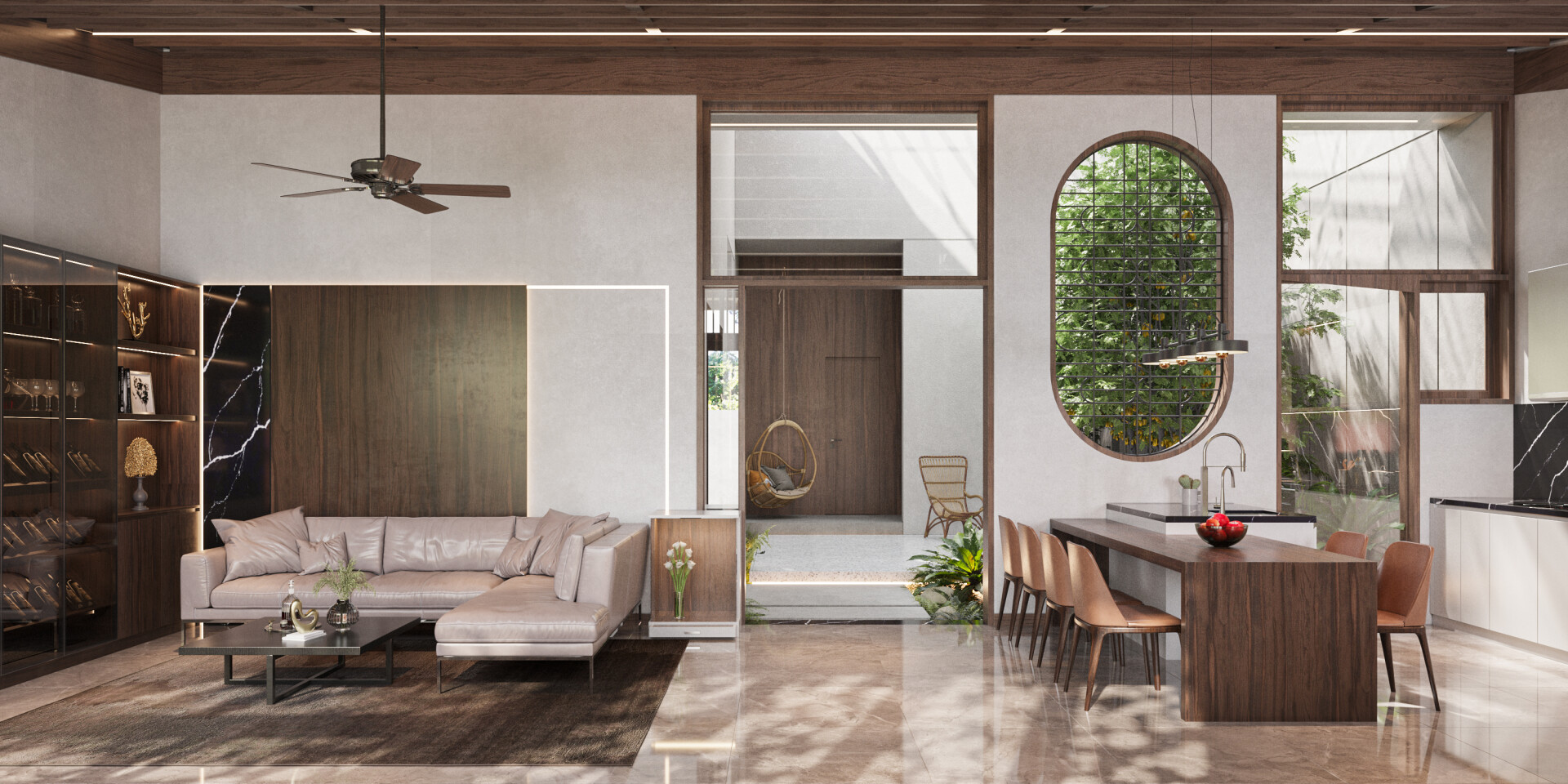 K Villa - Nét mộc mạc hòa quyện với vẻ đẹp thiên nhiên